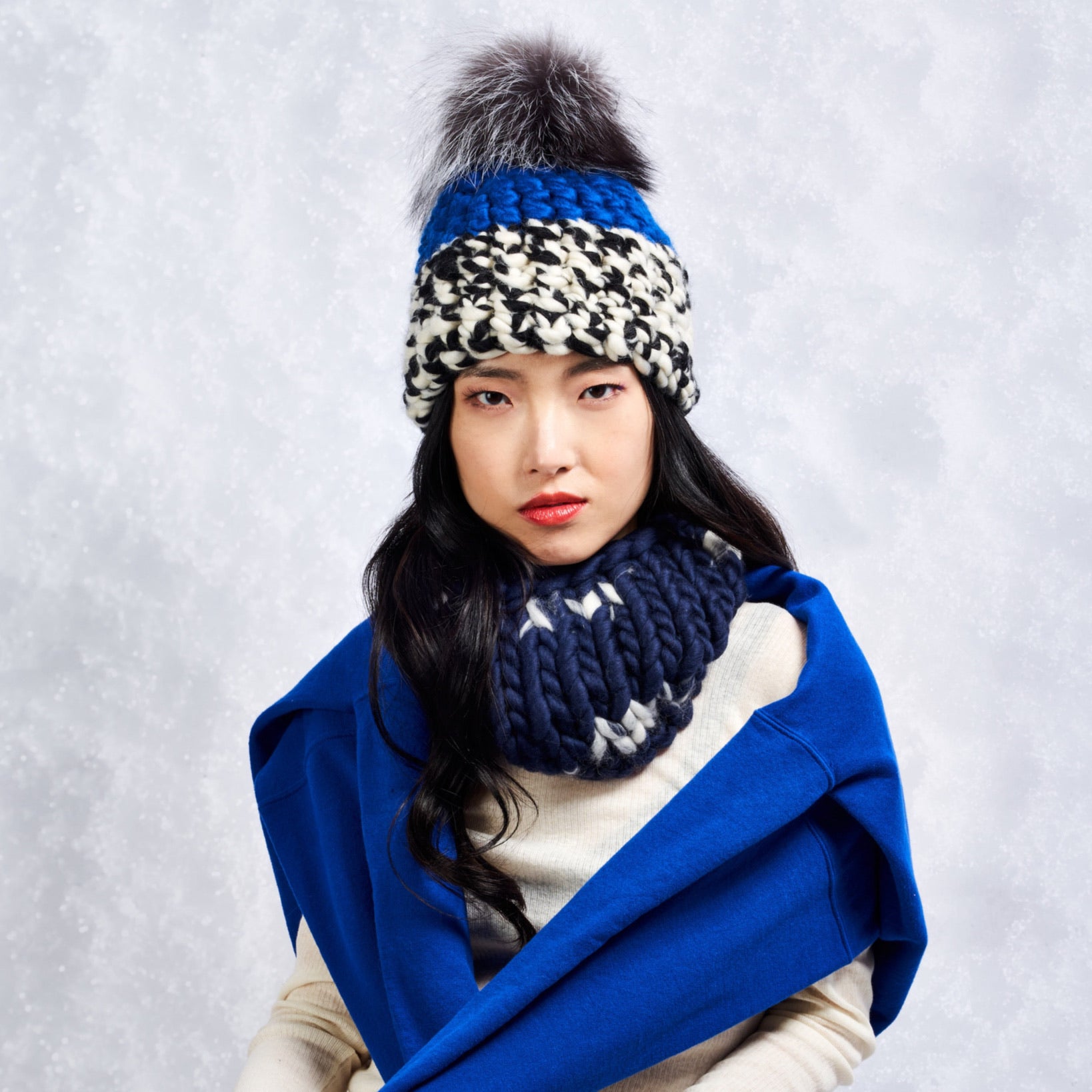 Mischa Lampert starry night small snood - Black | Garmentory