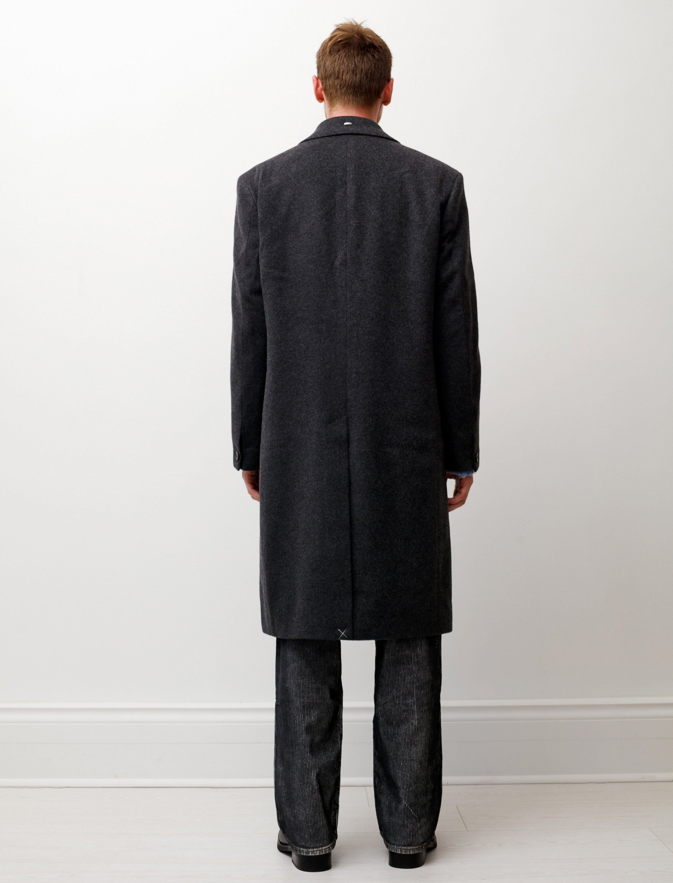 Our Legacy Cash Wool Dolphin Coat - Ash Grey | Garmentory