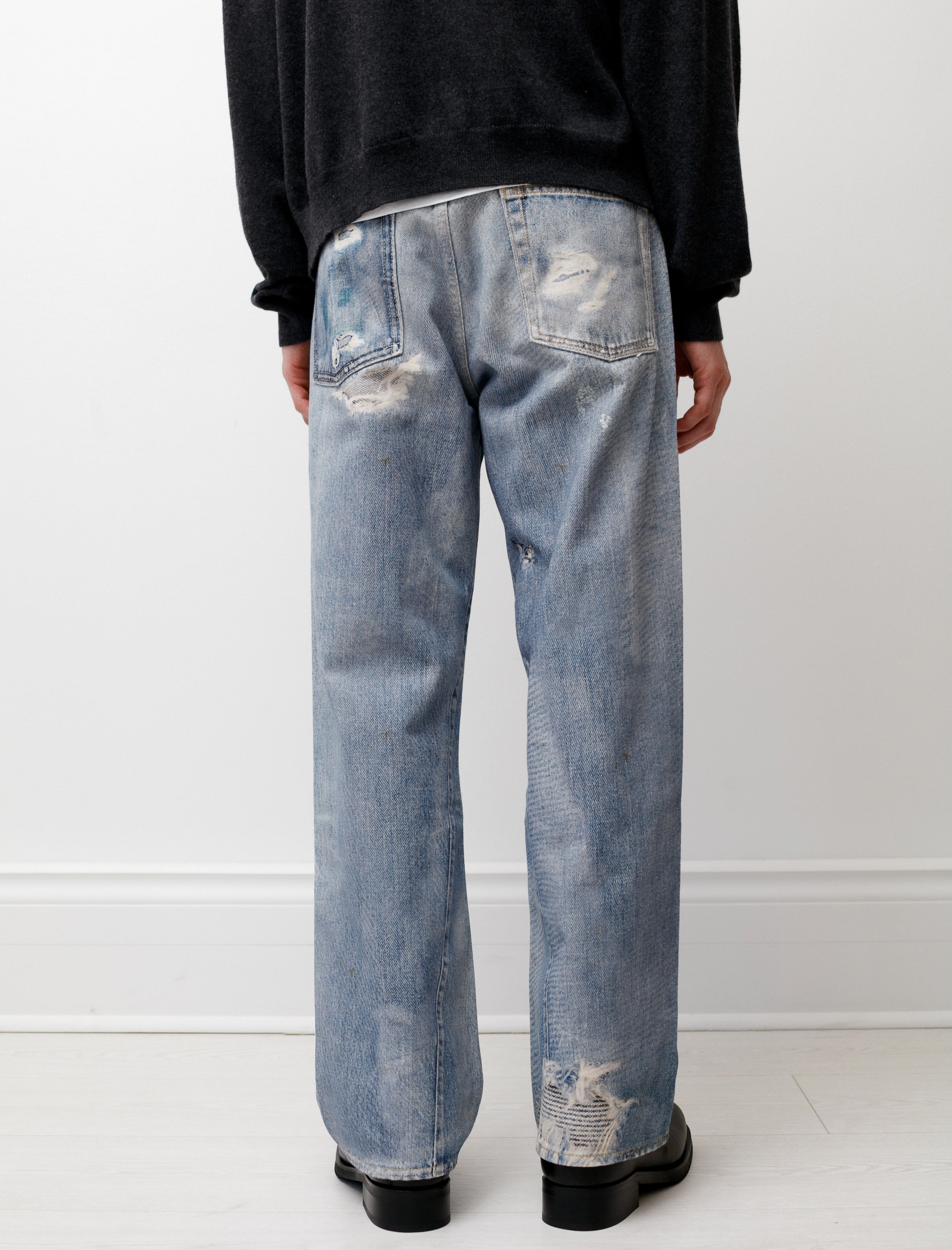 Our Legacy Third Cut Digital Denim Print Jeans | Garmentory