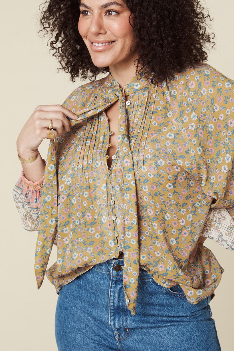 SPELL & THE GYPSY COLLECTIVE Mossy Blouse - Evening | Garmentory