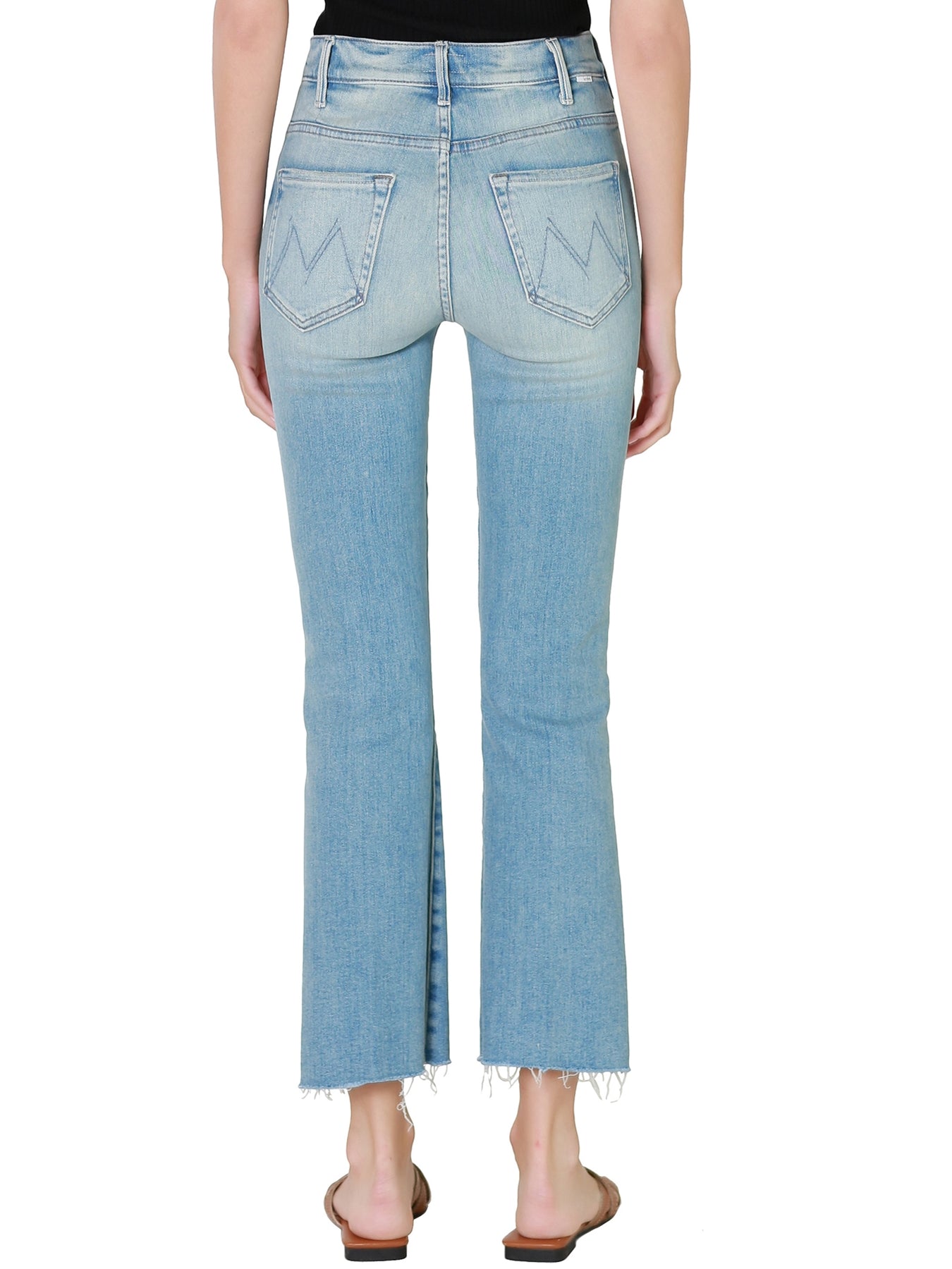 Mother Denim The Hustler Ankle Fray - High Life | Garmentory