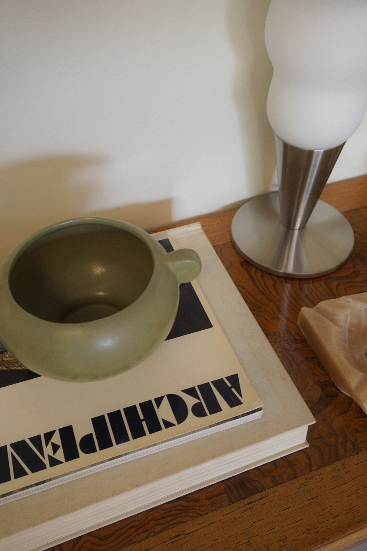 Vintage Leigh Collective McCoy Handled Pottery - Green | Garmentory