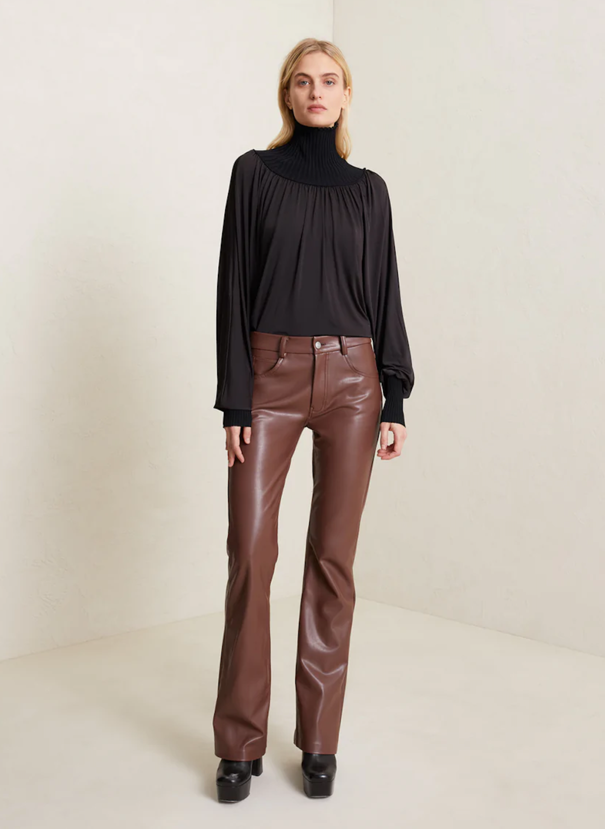A.L.C. Weston Top - Black | Garmentory