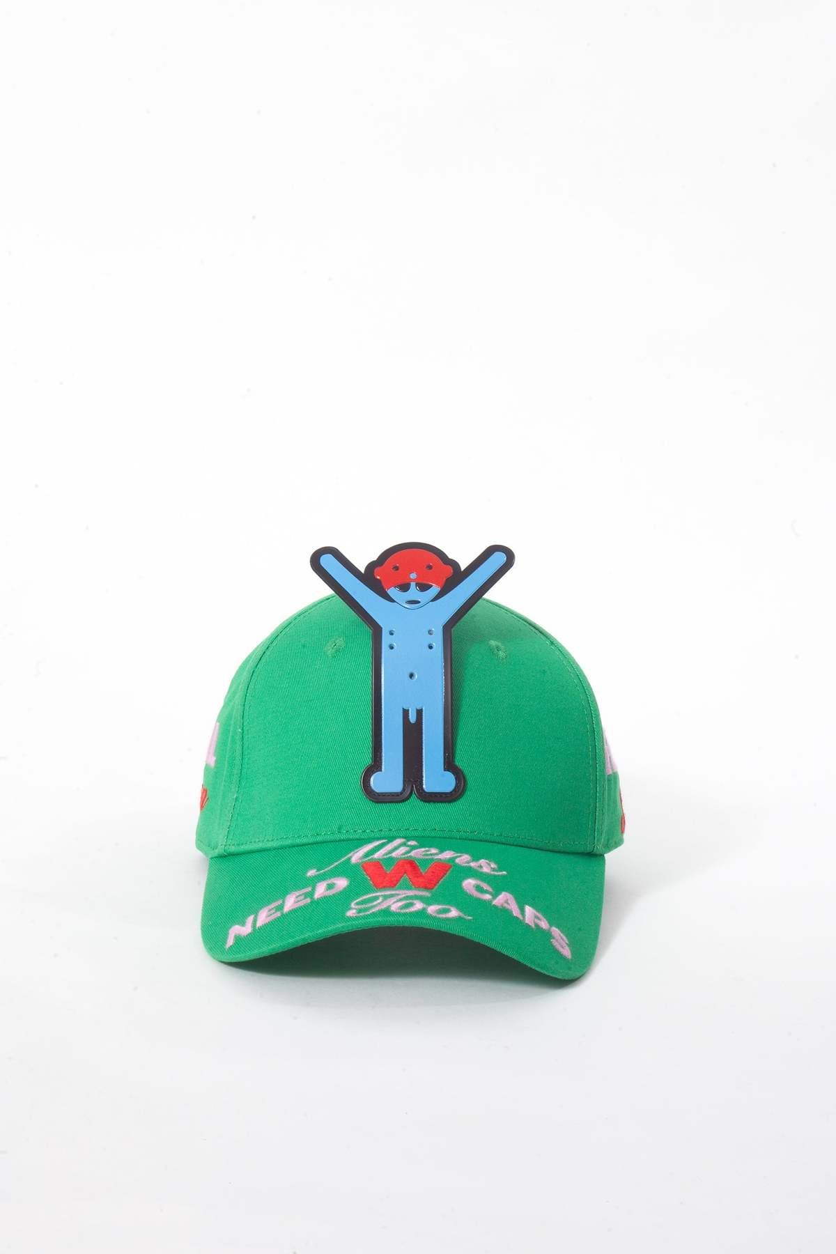 Walter Van Beirendonck Alien Cap - Green | Garmentory