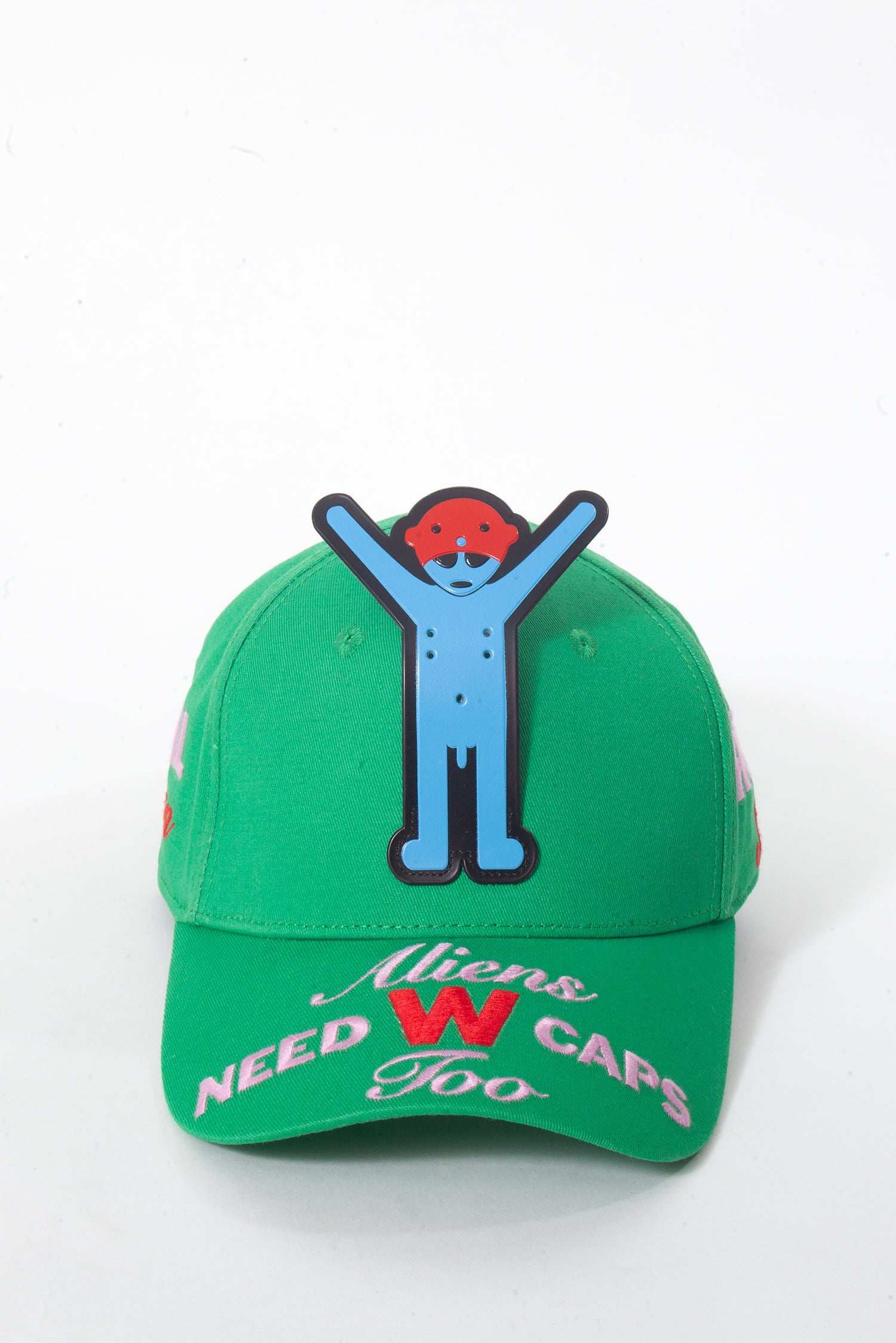 Walter Van Beirendonck Alien Cap - Green | Garmentory