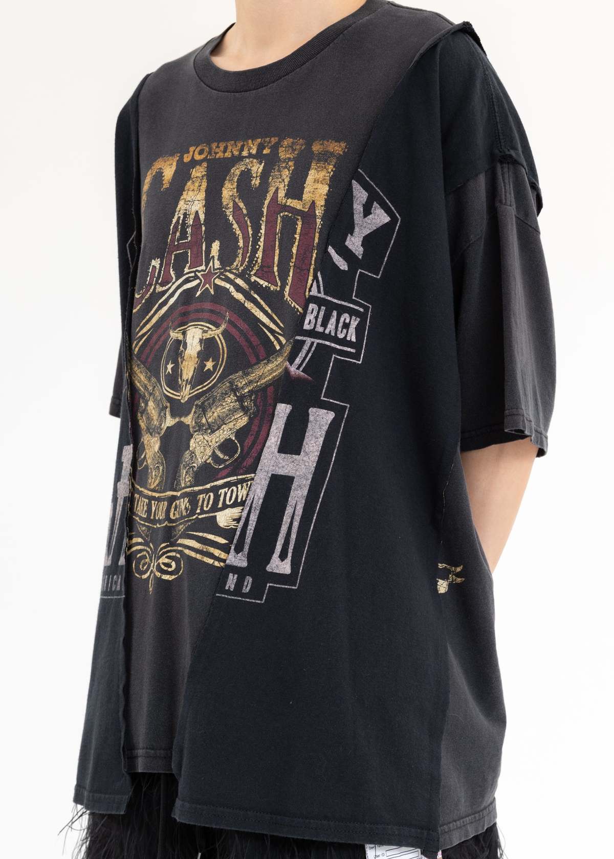 DISCOVERED Wide Band Tee - Black Style E | Garmentory