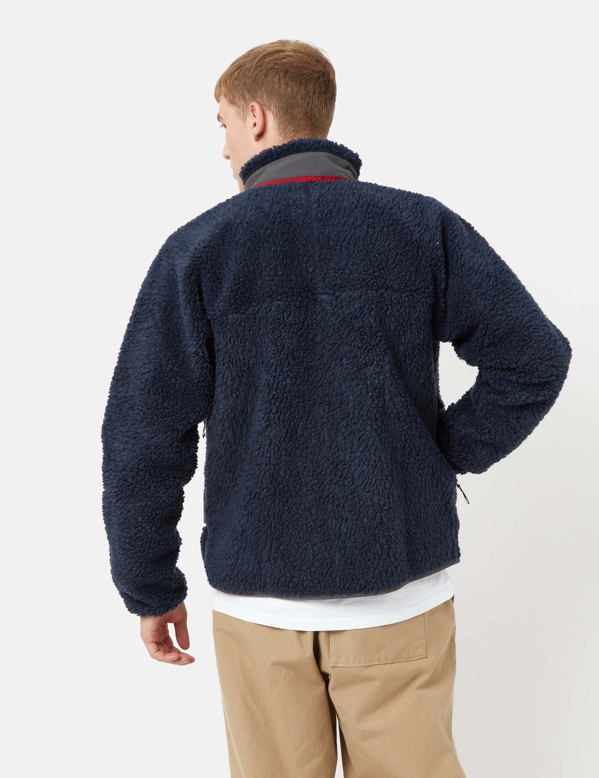 Patagonia Classic Retro-X Jacket - New Navy/Wax Red | Garmentory