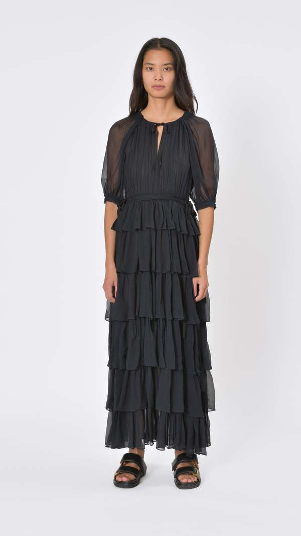 Ulla Johnson Emi Dress - Midnight | Garmentory