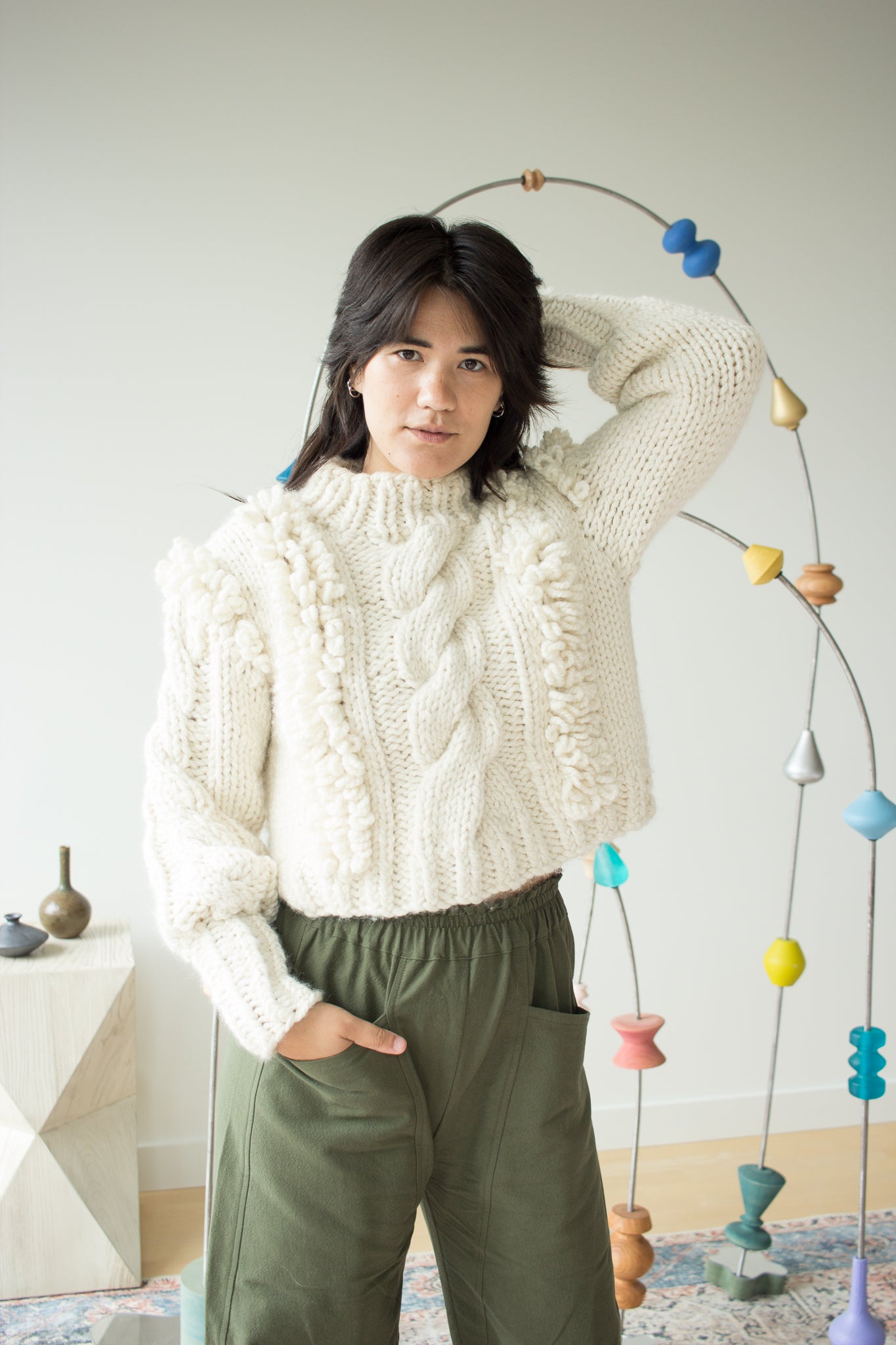 Toast & Yarn Chunky Knit Long Sleeve Sweater | Garmentory