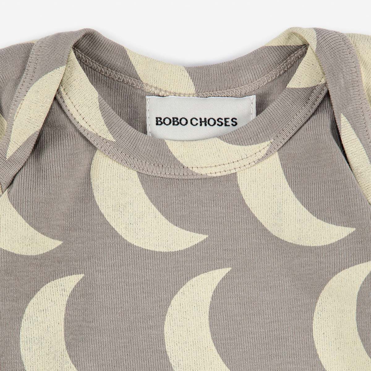 Kids Bobo Choses Moon Baby Overalls - Light Heather Grey | Garmentory