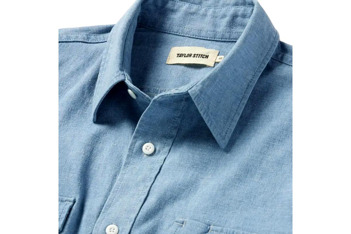 Taylor Stitch Chore Shirt - Washed Indigo Boss Duck | Garmentory