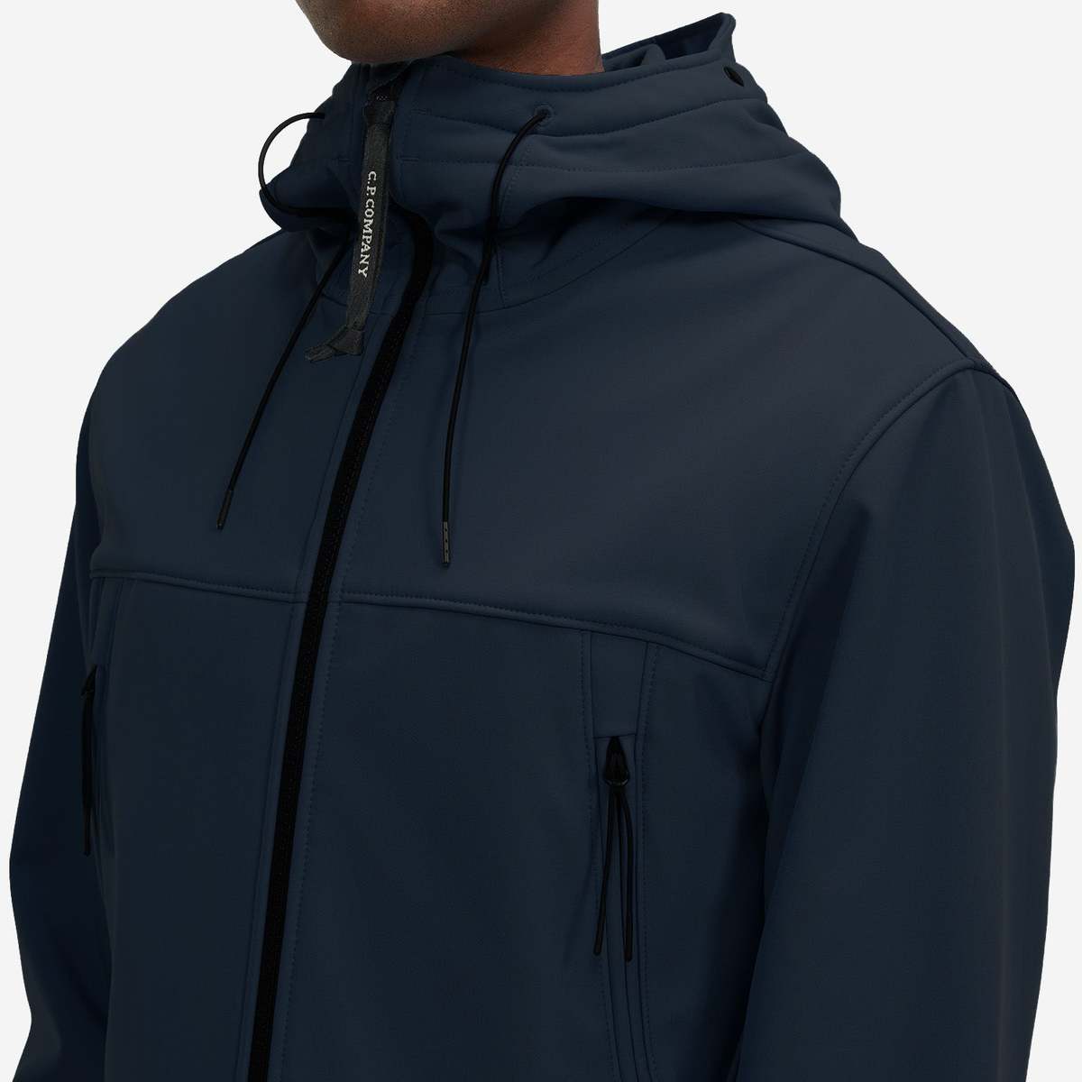 CP company Shell R Goggle Jacket - Total Eclipse Navy | Garmentory