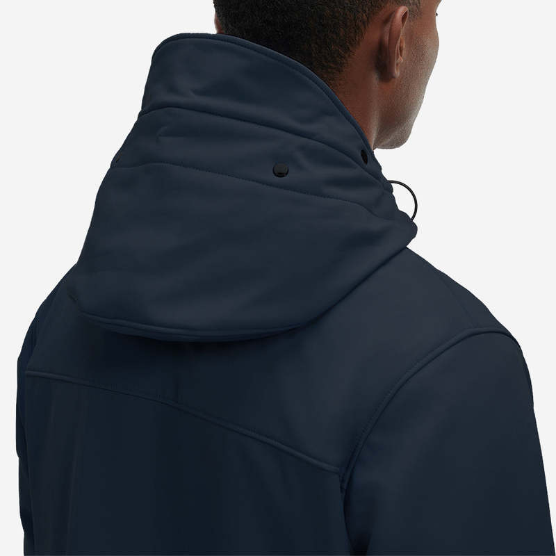 CP company Shell R Goggle Jacket - Total Eclipse Navy | Garmentory