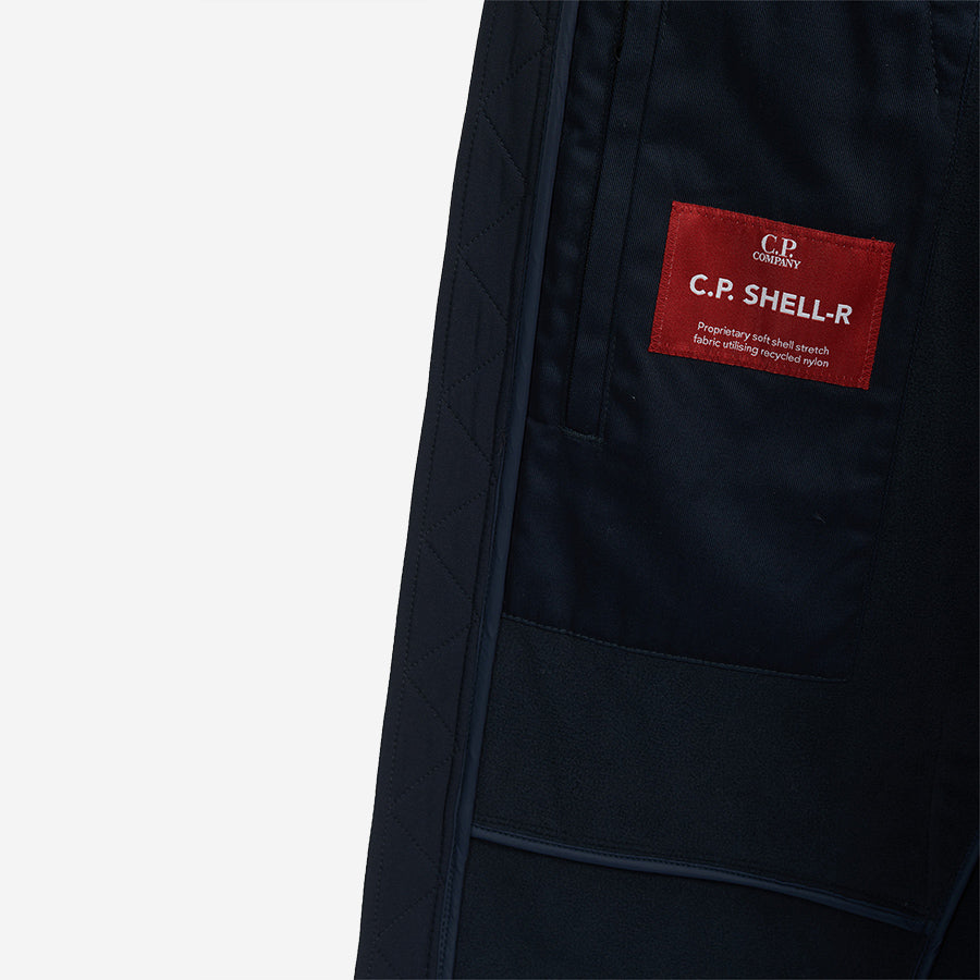 CP company Shell R Goggle Jacket - Total Eclipse Navy | Garmentory