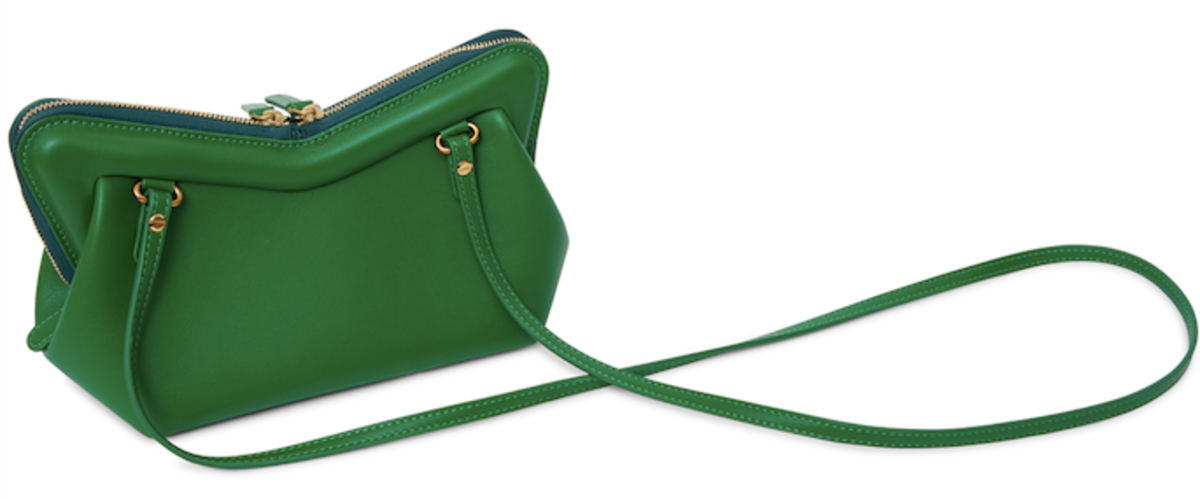 Mansur Gavriel Mini M Frame Bag - Grass | Garmentory