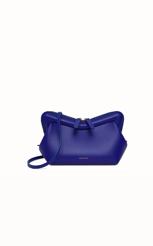 Mansur Gavriel Mini M Frame Bag - Ocean | Garmentory