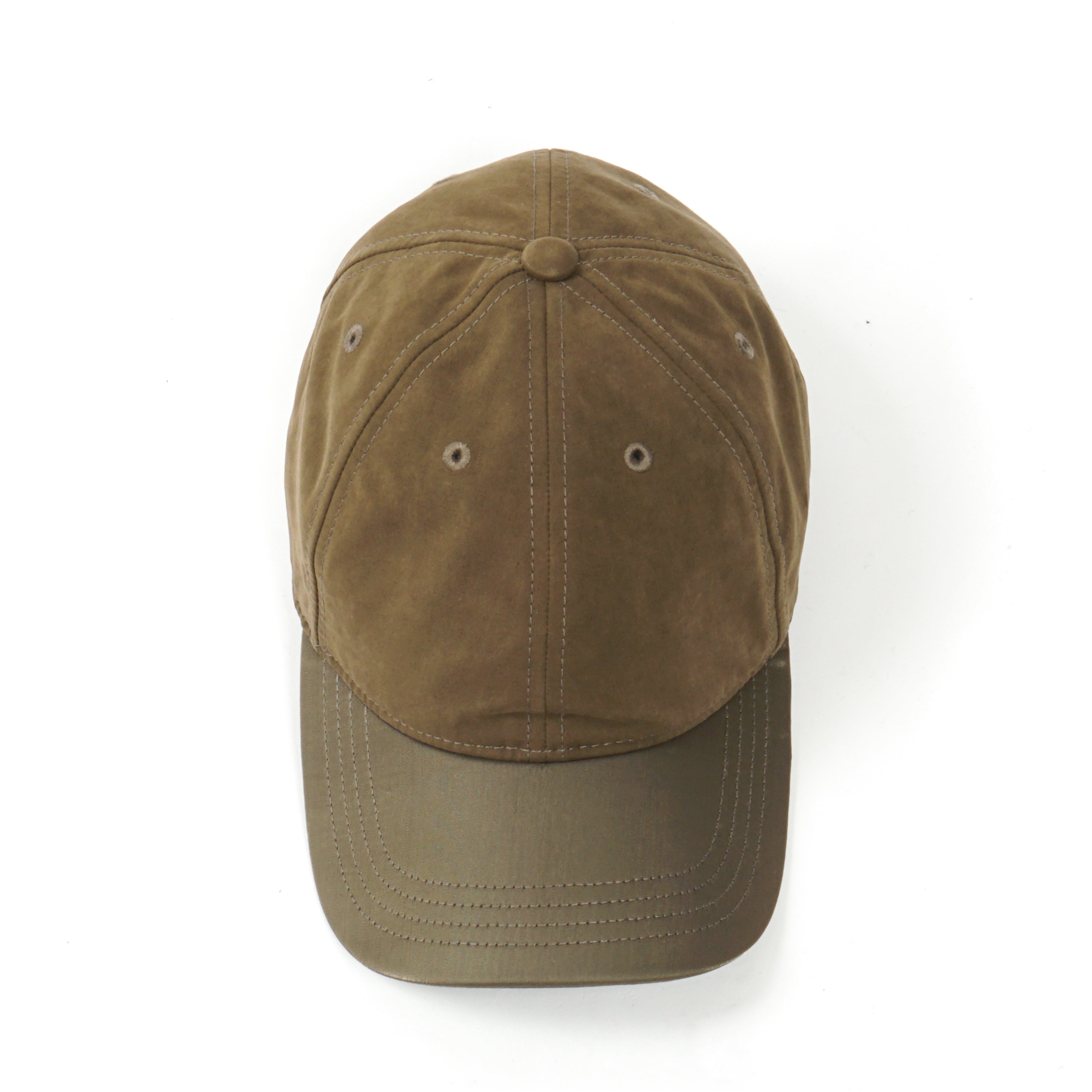 Our Legacy Wax Neo Nylon Ballcap - Olive | Garmentory