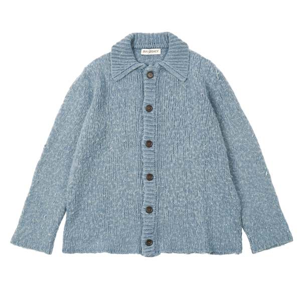 Our Legacy Acrylic Big Cardigan - Funky Blue | Garmentory