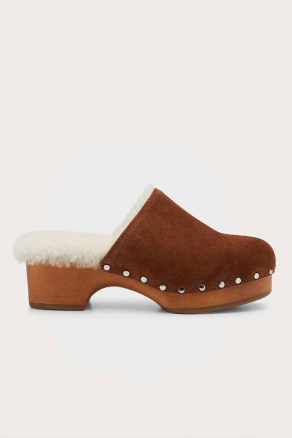 Rag & Bone Mara Clog - Chestnut Suede | Garmentory