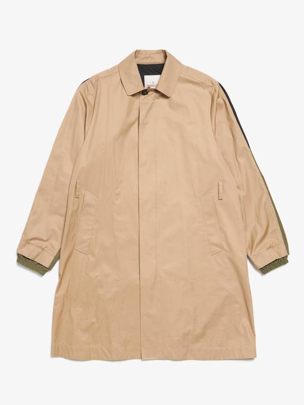 Moncler Colorblock Back Reflective Trenchcoat | Garmentory