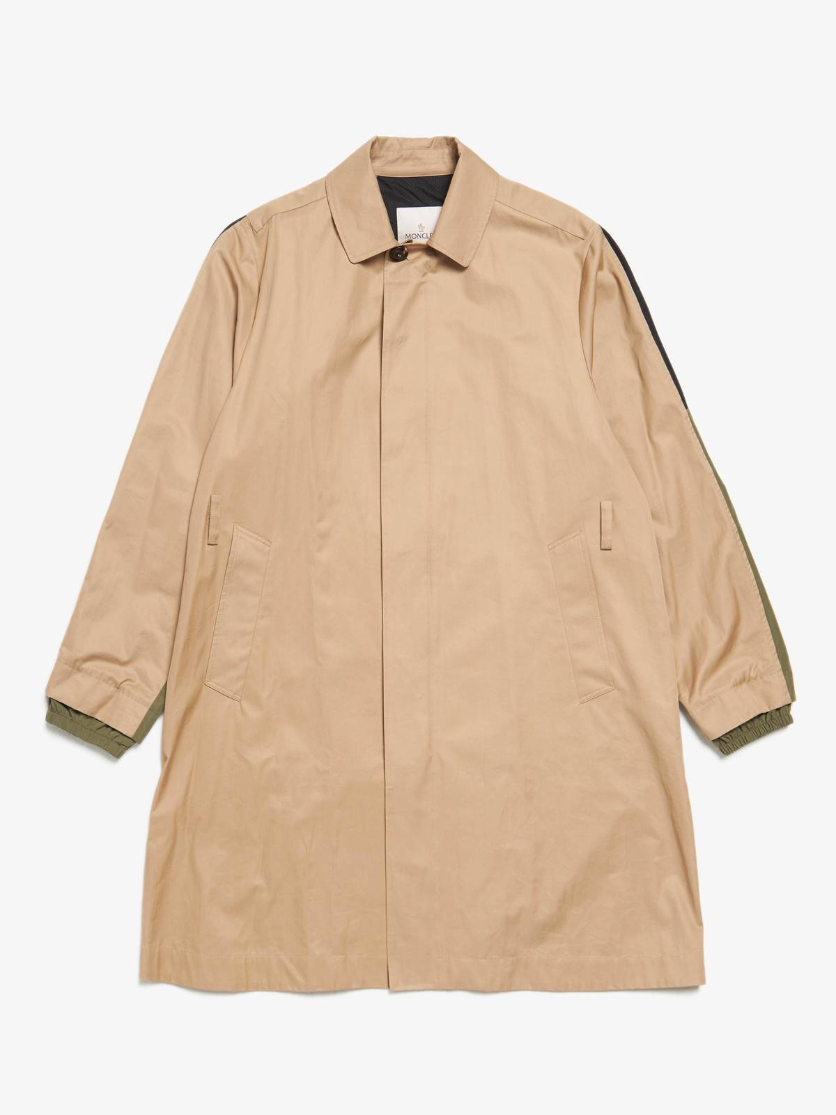 Moncler Colorblock Back Reflective Trenchcoat | Garmentory