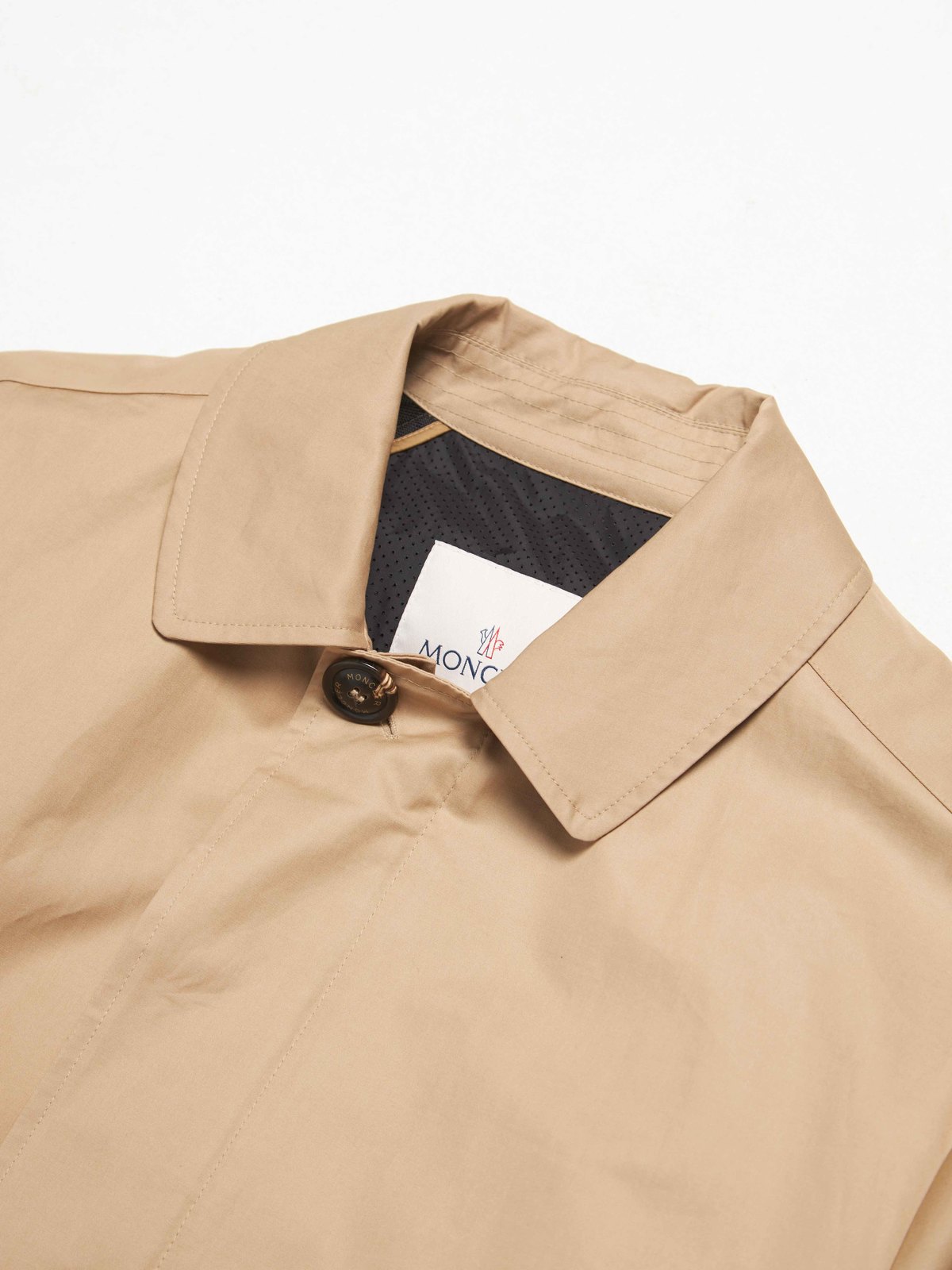 Moncler Colorblock Back Reflective Trenchcoat | Garmentory