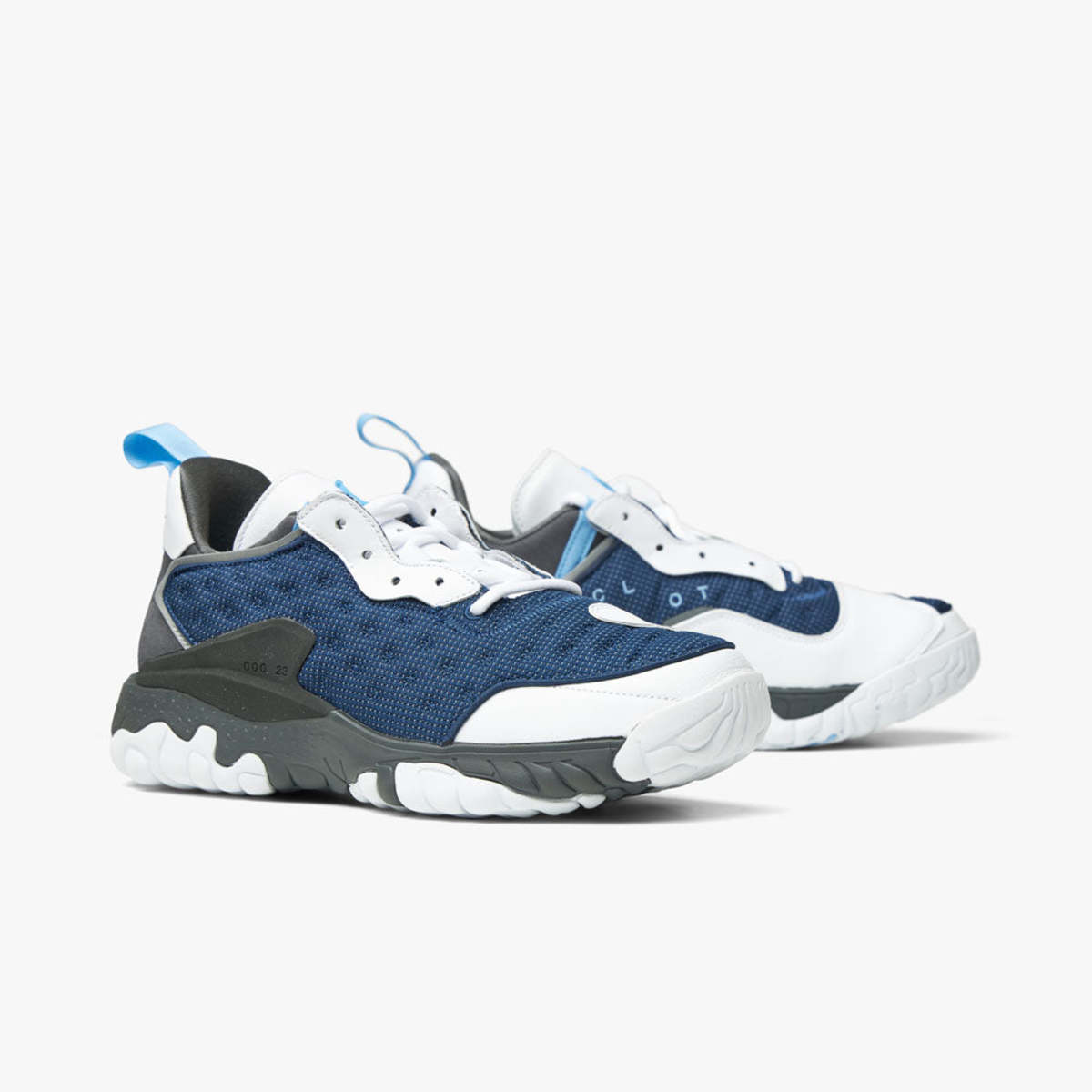 CLOT Delta 2 SP Sneakers - White/University Blue/Navy | Garmentory