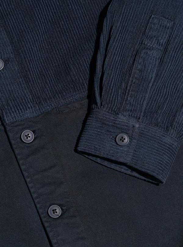 KESTIN Rosyth Shirt Jacket - Navy Corduroy | Garmentory