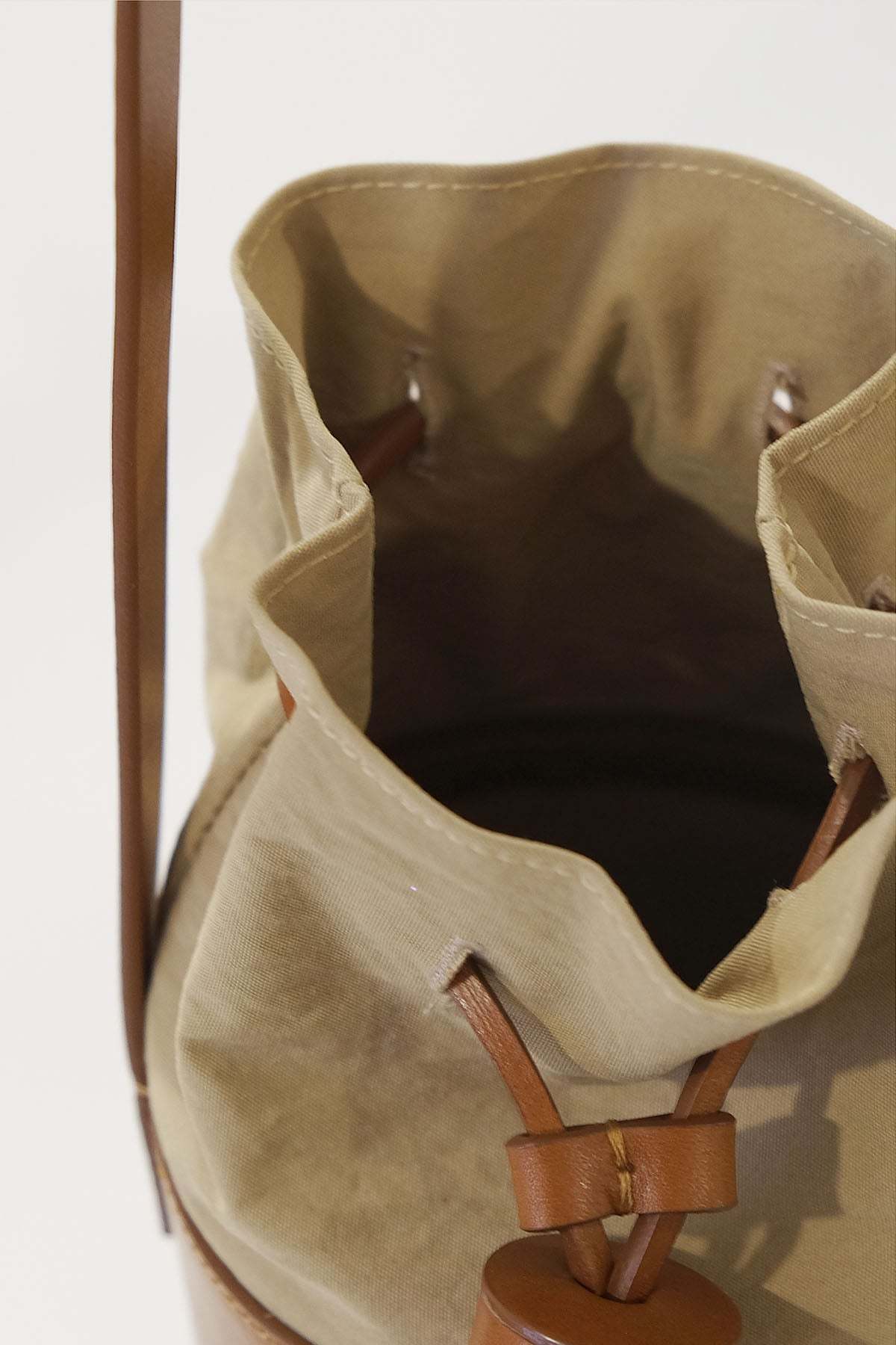 Building Block Small Pail Bag - Khaki Crinkle | Garmentory