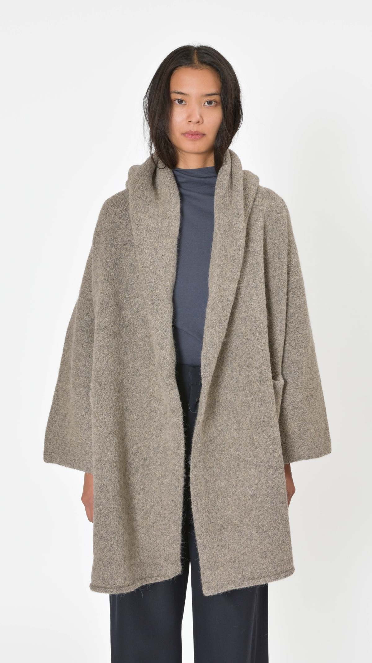 Lauren Manoogian Capote Coat - Rock | Garmentory