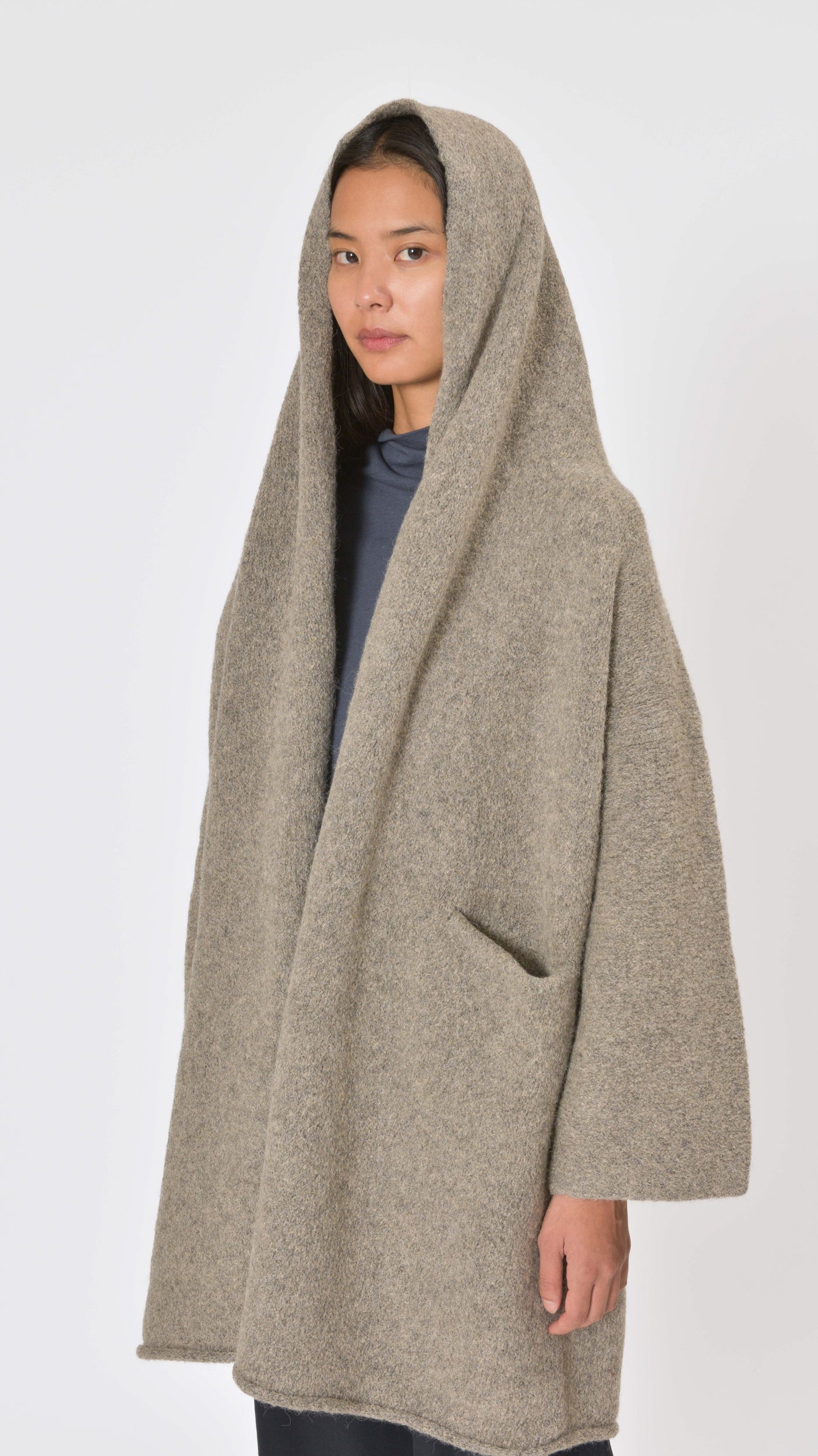 Lauren Manoogian Capote Coat - Rock | Garmentory