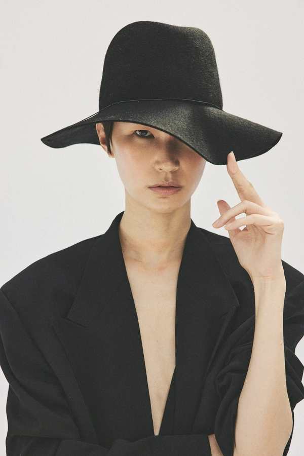 Janessa Leone Adelaide Hat - Black | Garmentory