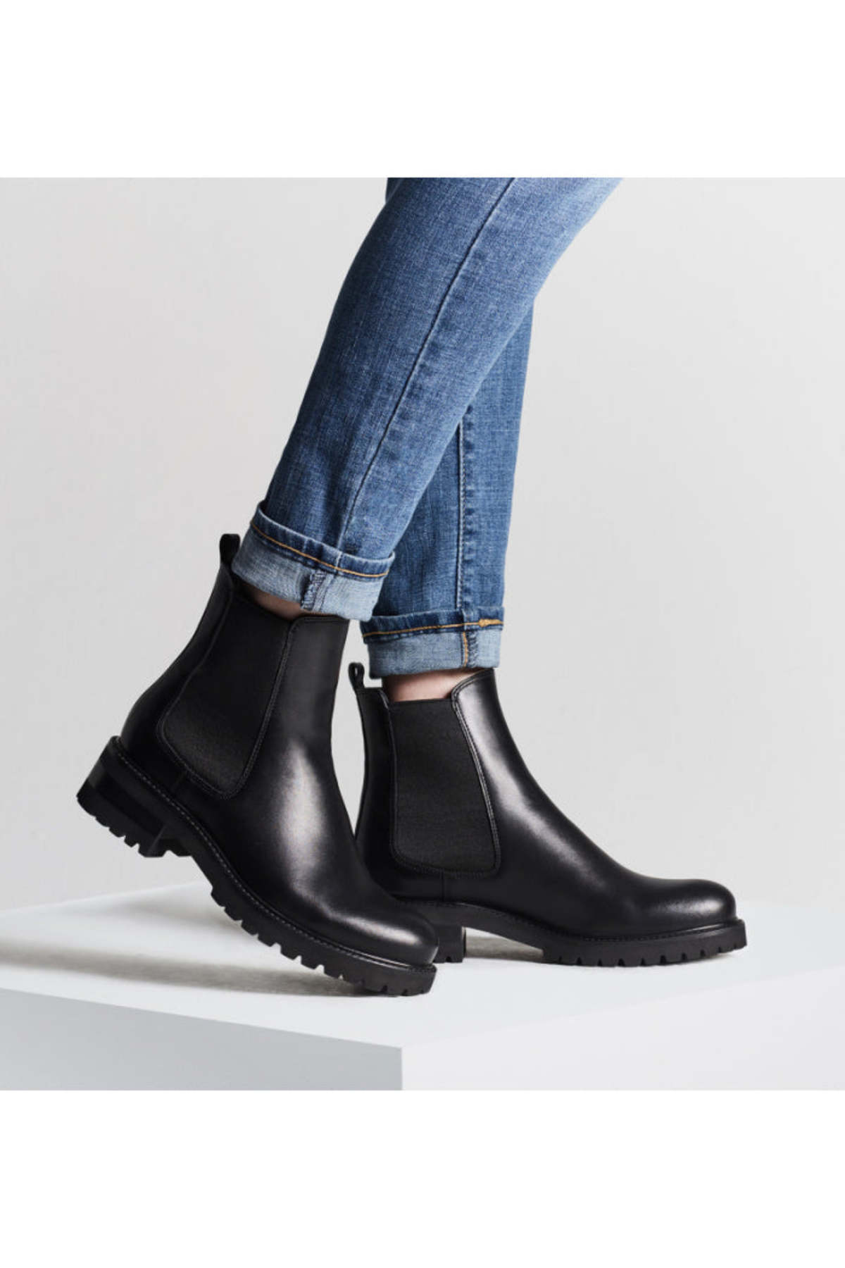 la canadienne Conner Leather Boot - Black | Garmentory