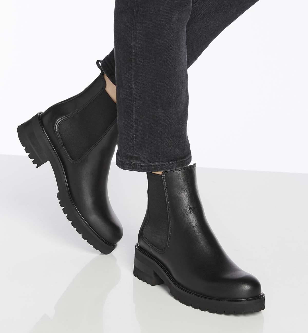la canadienne Conner Leather Boot - Black | Garmentory