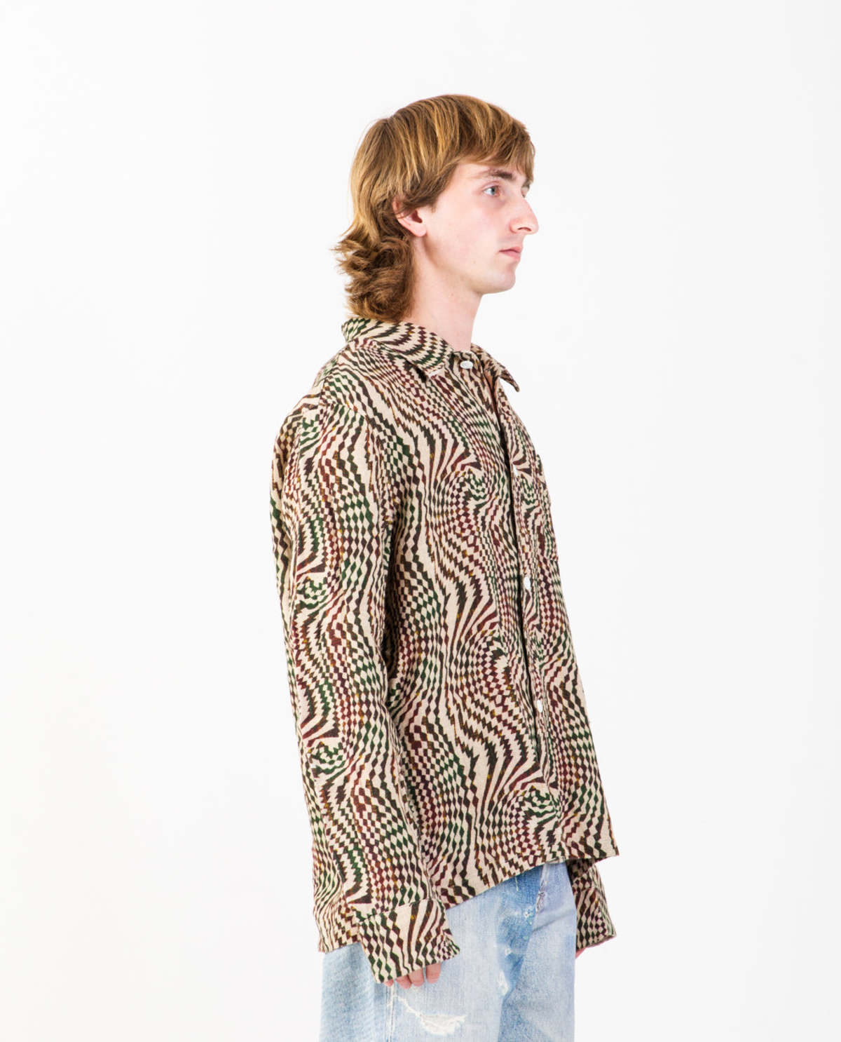 Our Legacy Box Shirt Hypnosis Print | Garmentory
