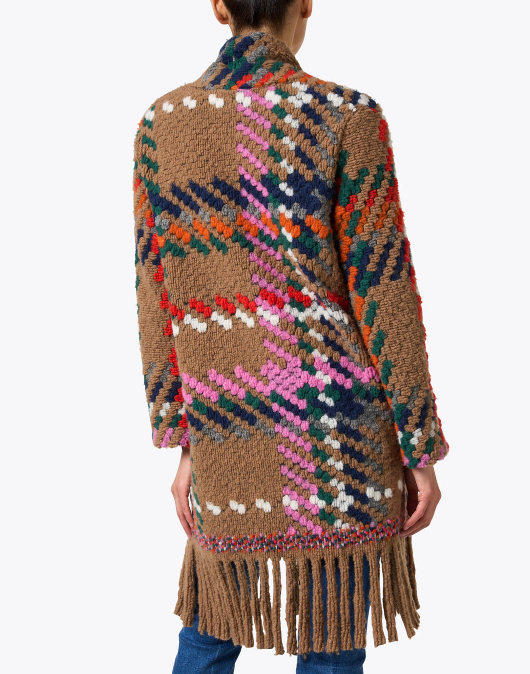 Vilagallo Sandra Woven Coat - Roma Jacquard | Garmentory