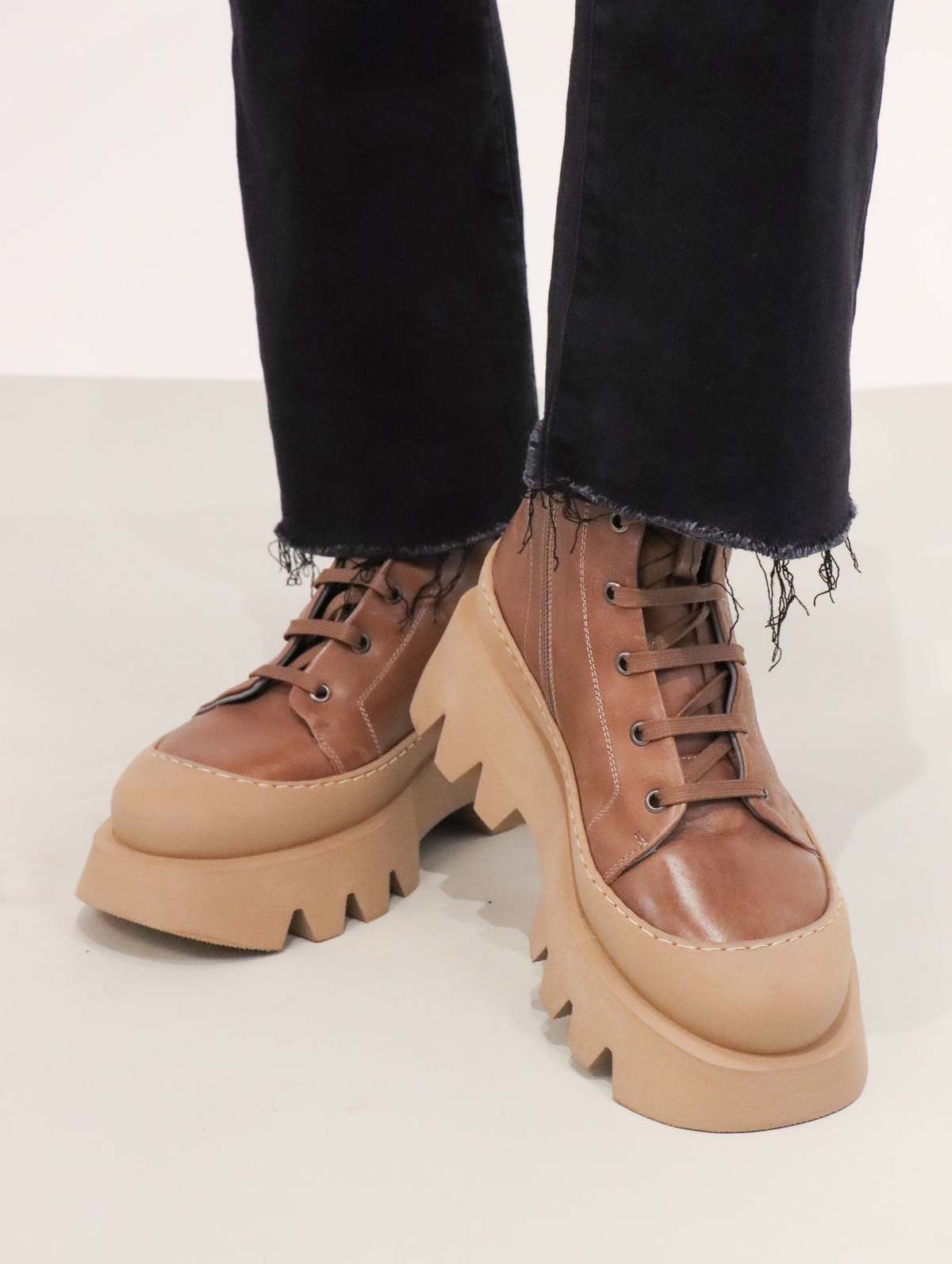 Patrizia Bonfanti Anne Boot - Taupe | Garmentory
