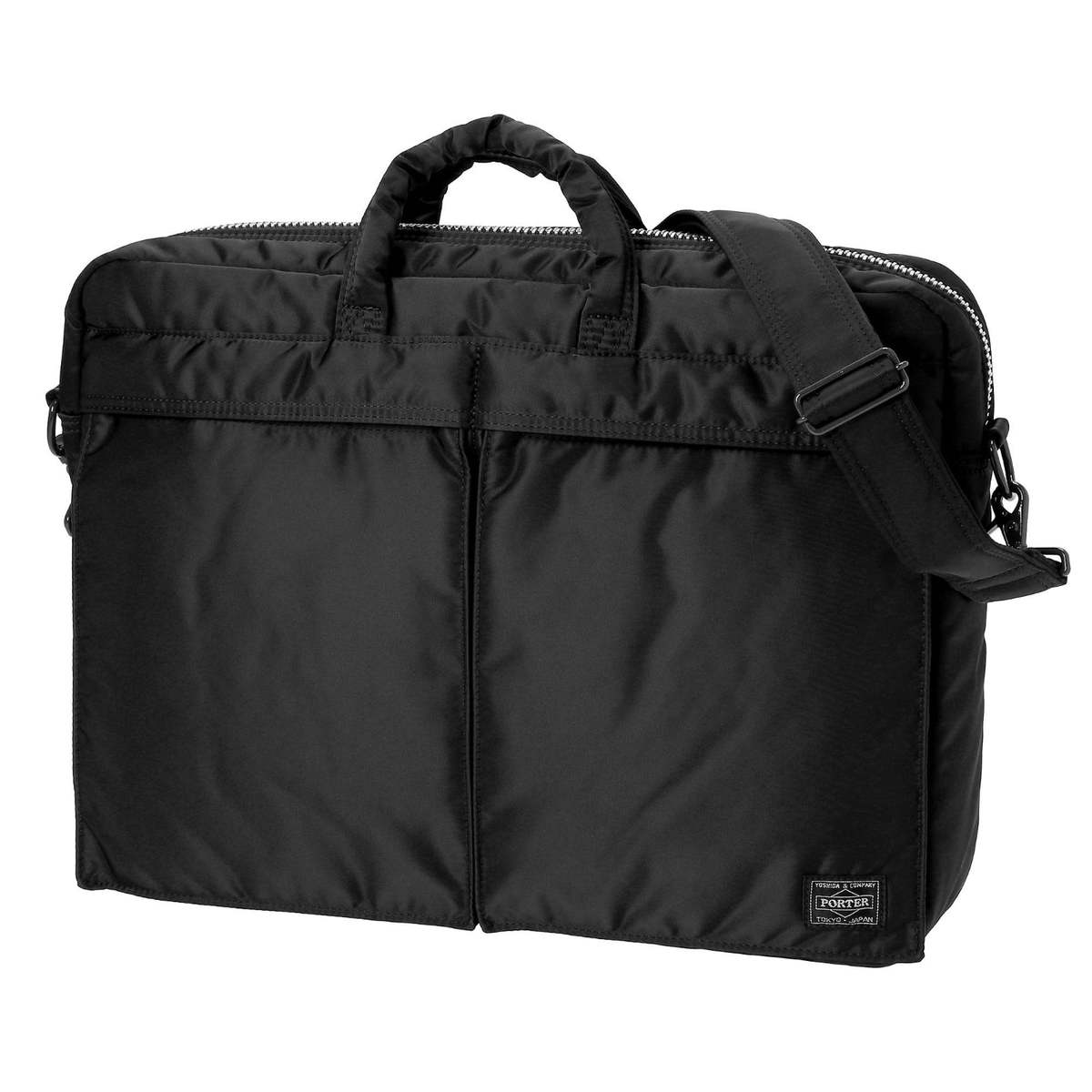 Porter Yoshida Tanker 2way Briefcase - Black | Garmentory