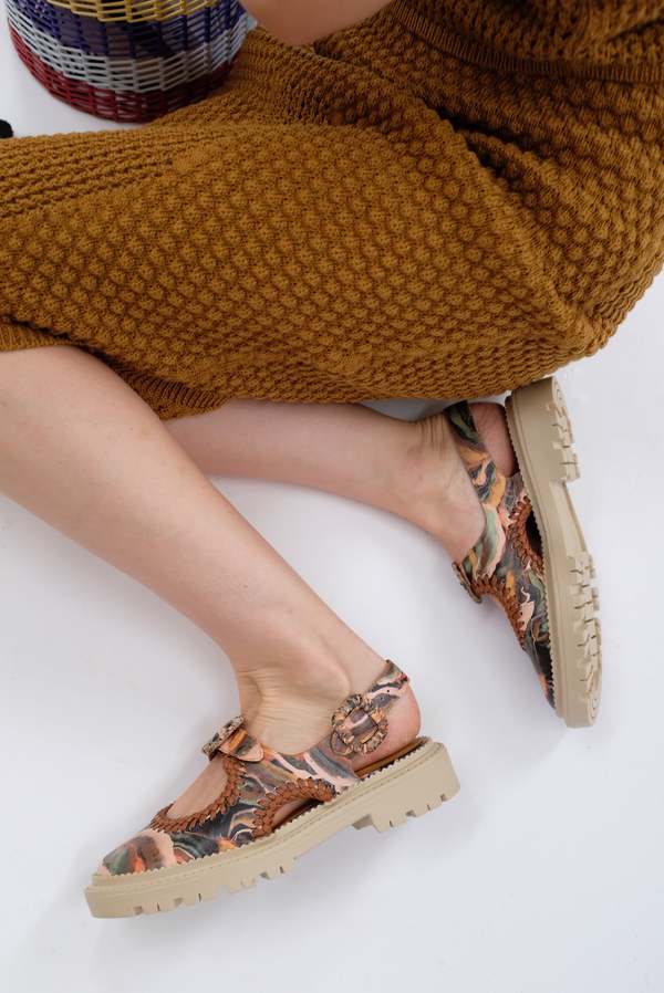 Beklina Mara Maria Sandal - Fungi | Garmentory