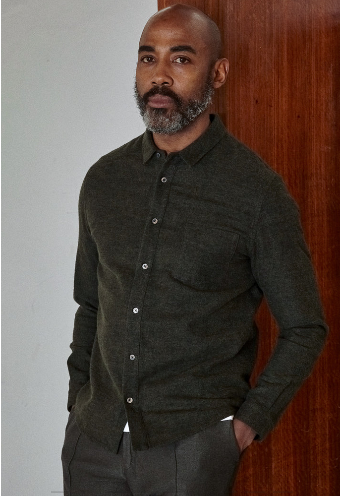 about companions simon shirt - eco forest flannel | Garmentory