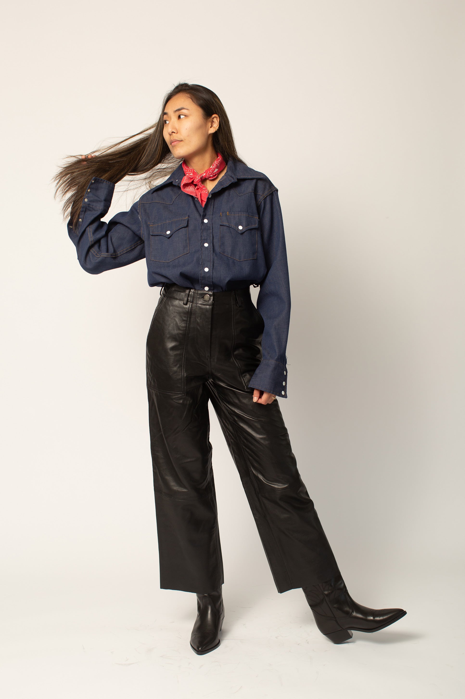 Denim Button-Up | Garmentory