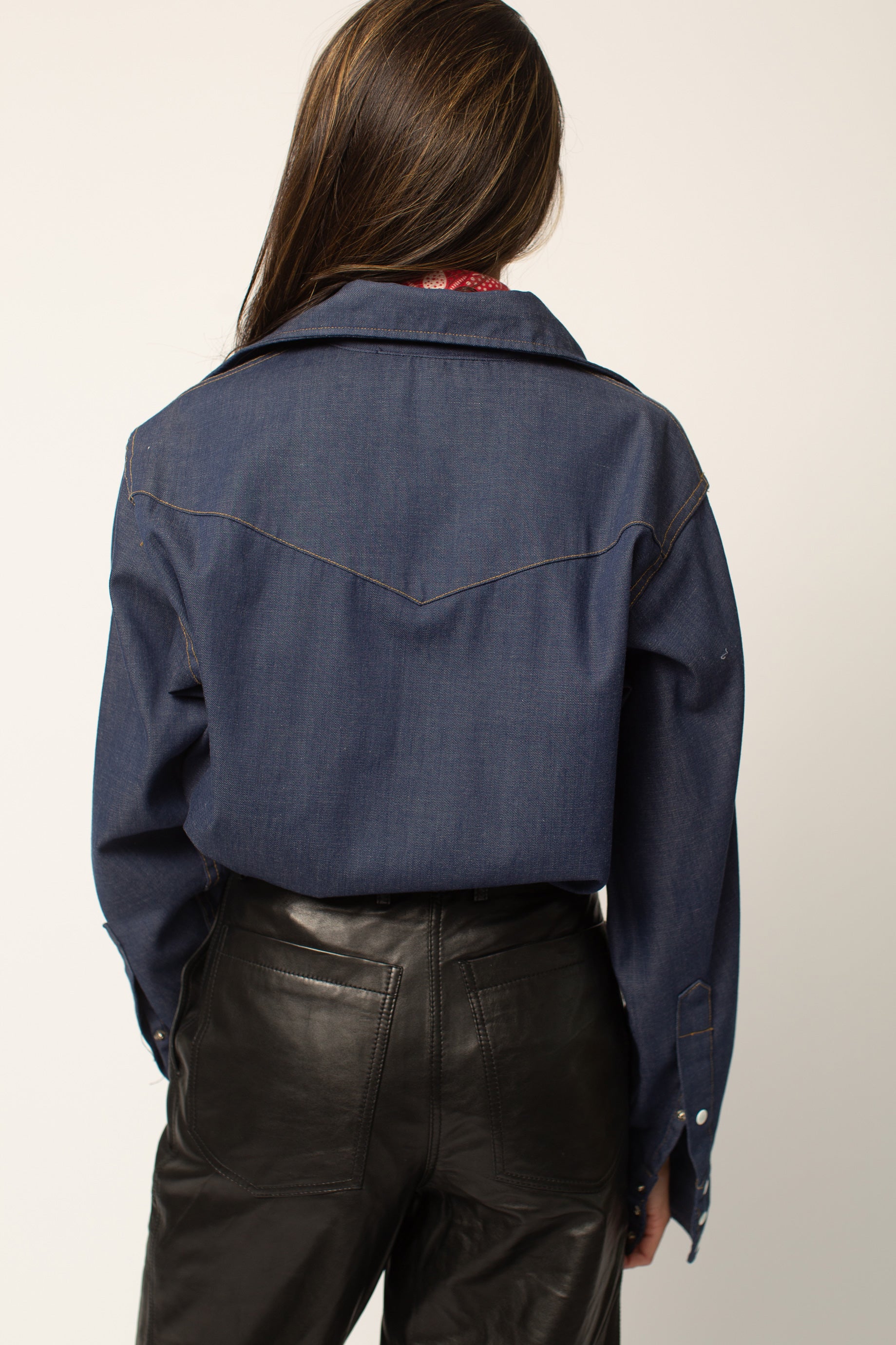 Denim Button-Up | Garmentory