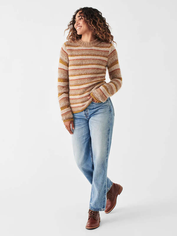 Faherty Mixed Yarn Sweater | Garmentory