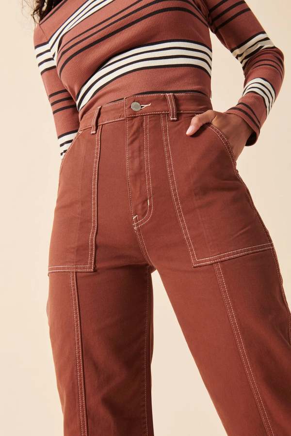 Rollas Heidi Jean - Chestnut | Garmentory