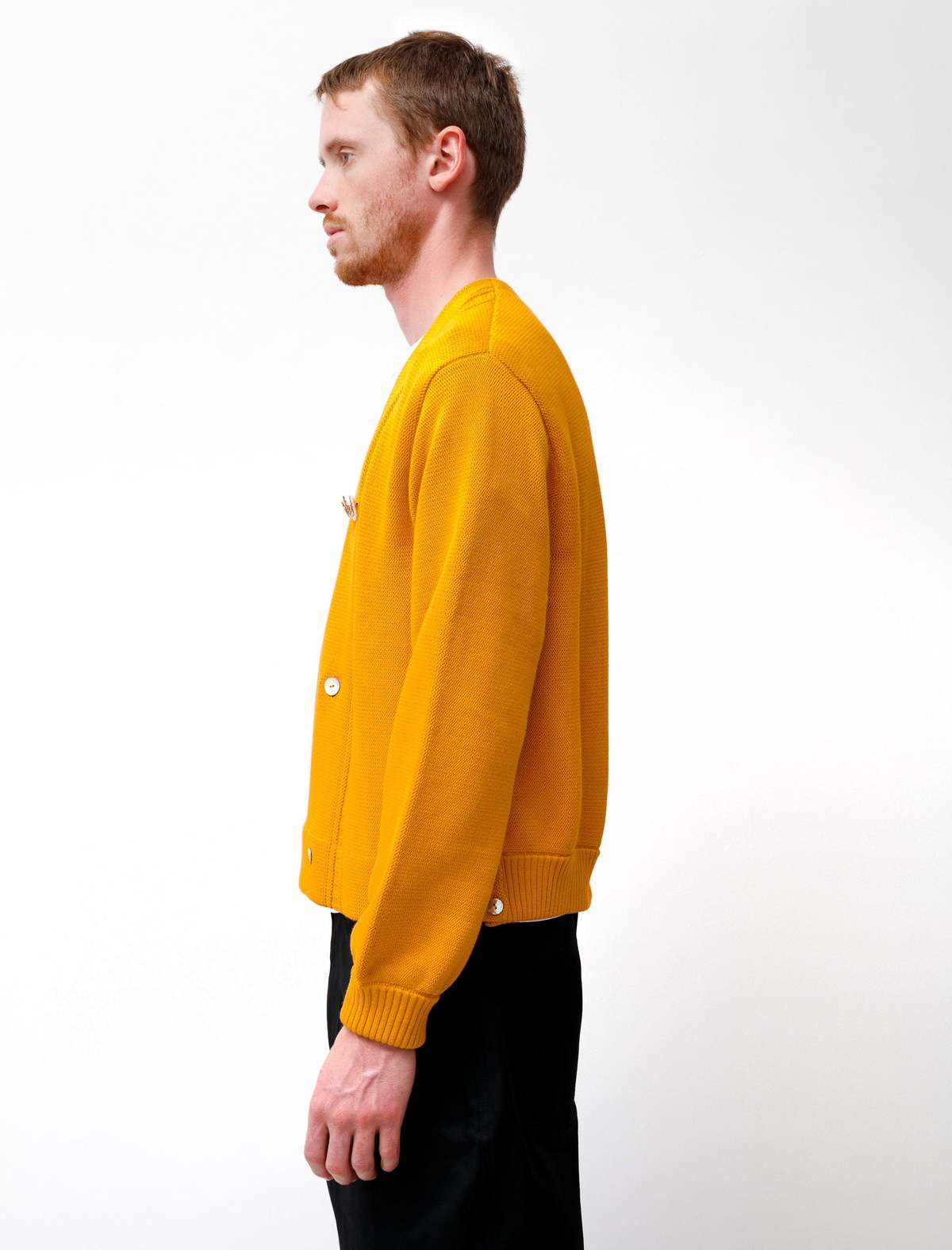 BODE Double Breasted Cardigan - Marigold | Garmentory