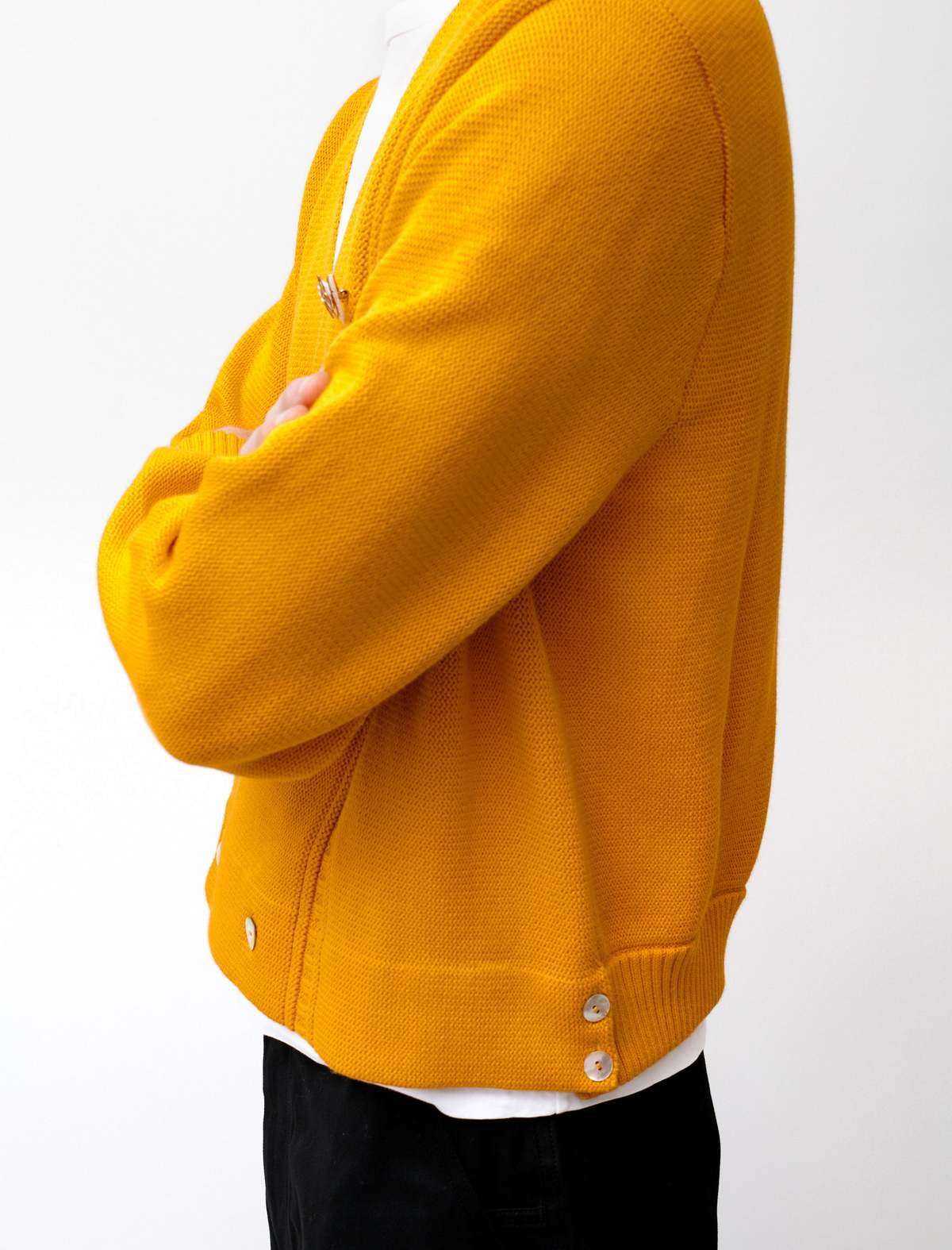 BODE Double Breasted Cardigan - Marigold | Garmentory