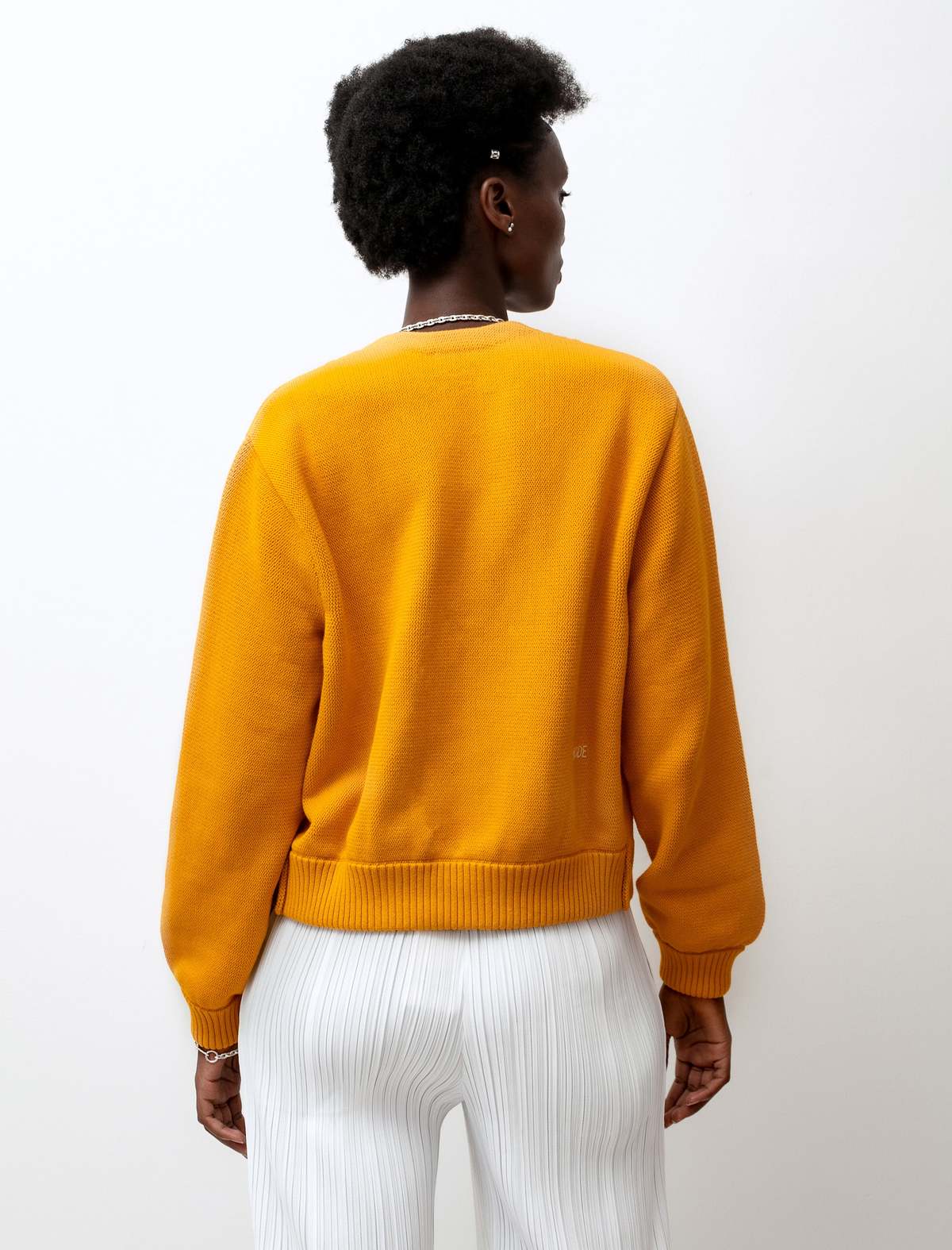 BODE Double Breasted Cardigan - Marigold | Garmentory