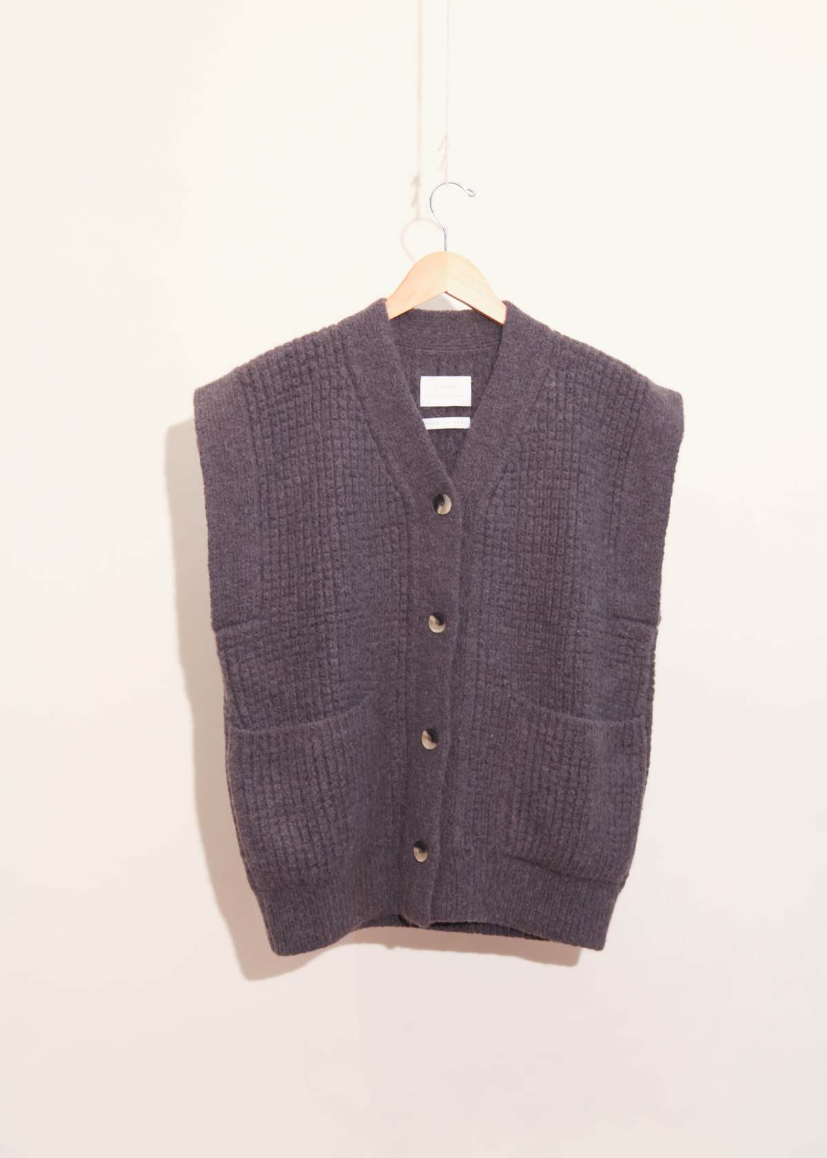 Lauren Manoogian Waffle Vest - Loden | Garmentory