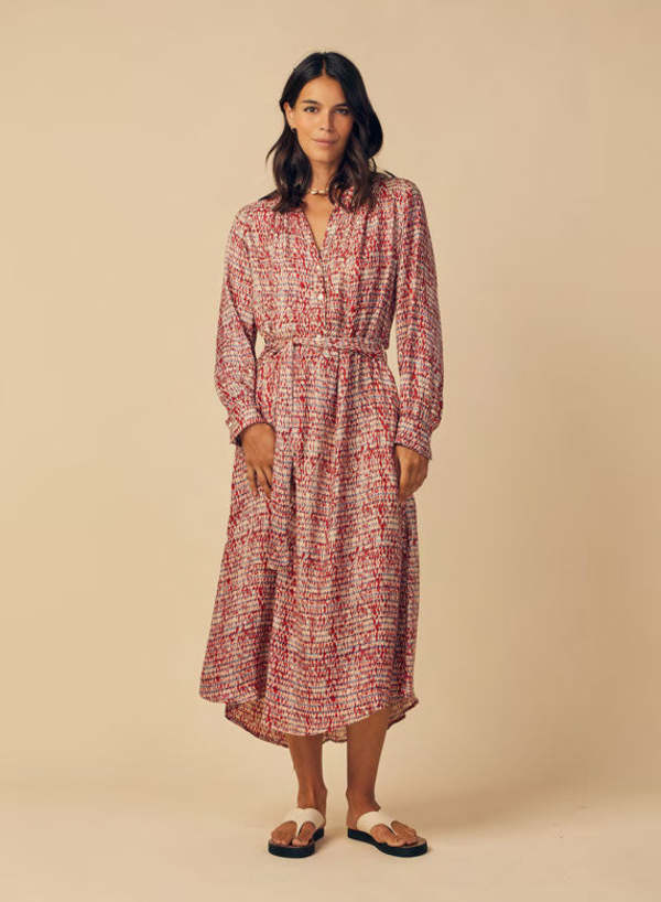 Diega Paris Rakela Dress - Red | Garmentory