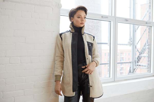 Audrey Coat in Cream | Garmentory